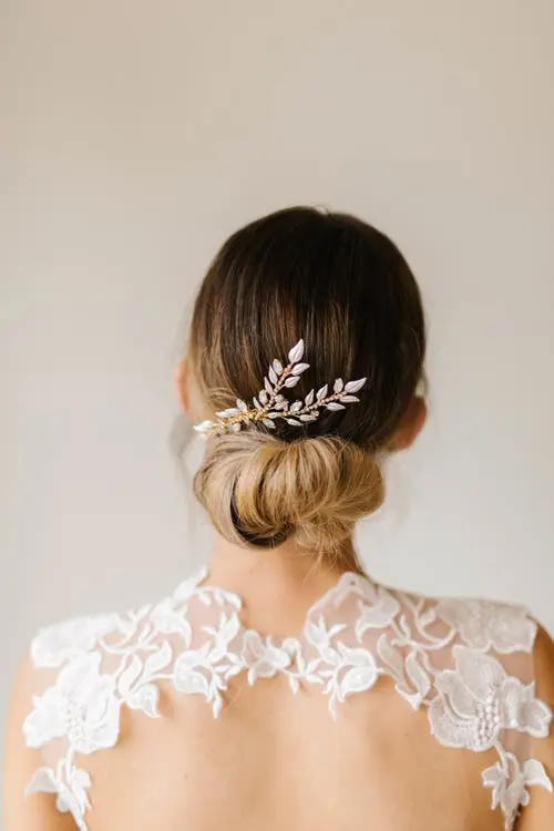 POPPY LANE Faye Bridal Comb - Gold