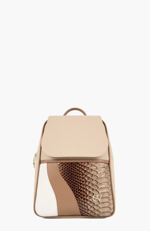 CAVALINHO Cv 653 Backpack With Croc-effect Leather