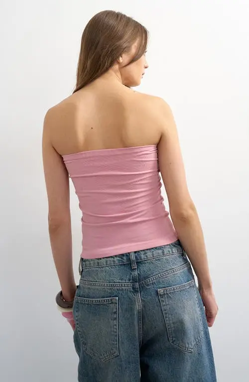 Topshop Jersey Bandeau Top