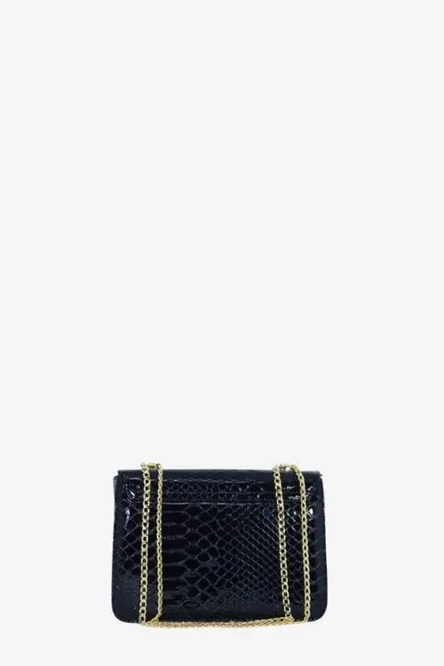 CAVALINHO Gallop 471 Patent Leather Shoulder Bag