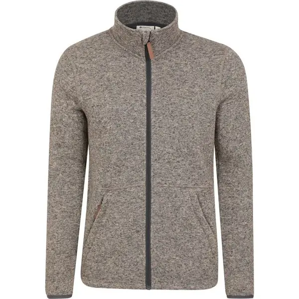 Mountain Warehouse Idris Iii Full Zip Fleece Jacket - Beige