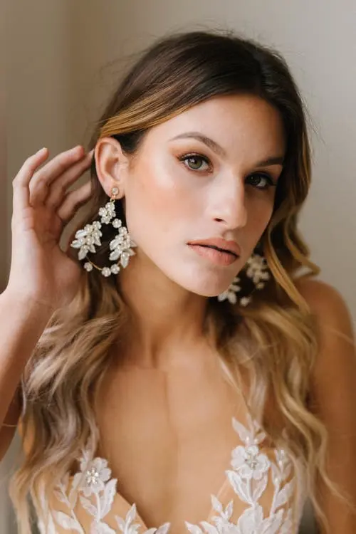 POPPY LANE Lola Bridal Earrings