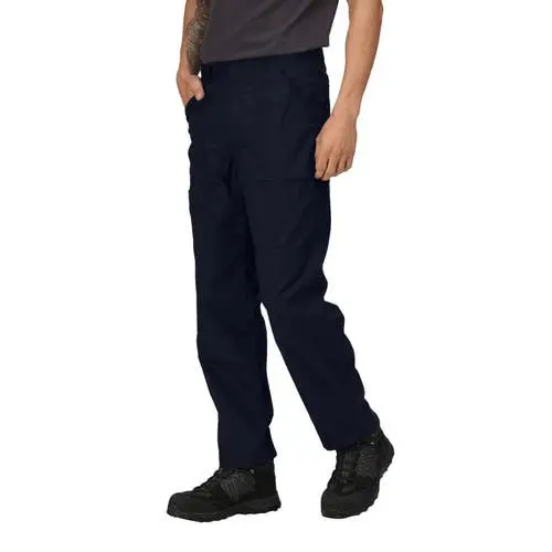 REGATTA Action Trousers With Reinforced Knees And Concealed Zips - Navy Blue