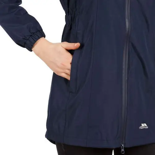 TRESPASS Daytrip Waterproof Shell Jacket - Navy