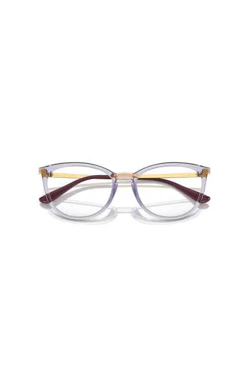VOGUE EYEWEAR 51mm Cat Eye Optical Glasses
