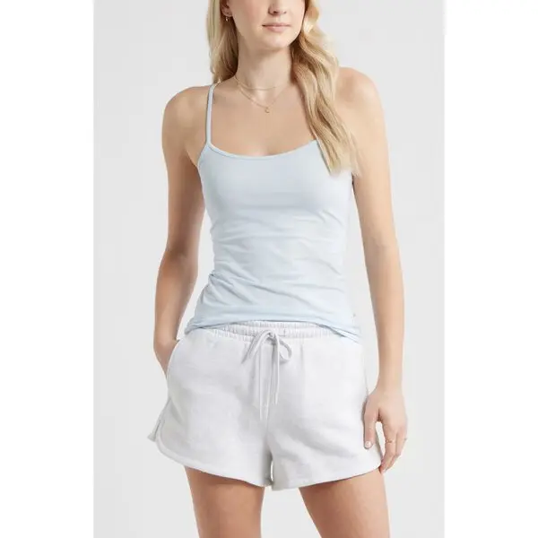 Bp. Core Stretch Cotton Camisole - Blue Bird