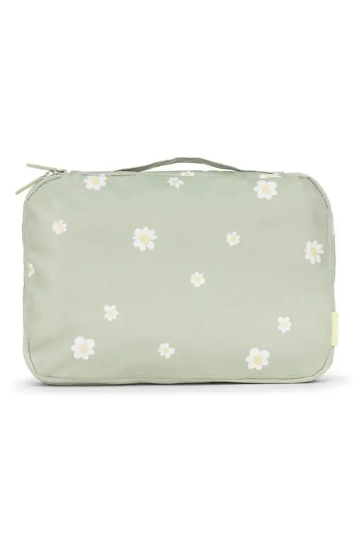 CALPAK Medium 2-piece Compression Packing Cube Set - Daisy