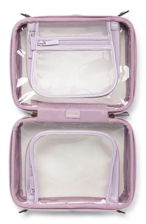 CALPAK Medium Clear Cosmetics Case
