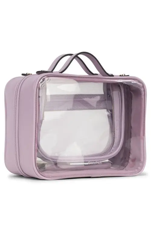 CALPAK Medium Clear Cosmetics Case