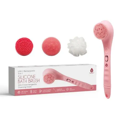 PURSONIC Waterproof Silicone Bath Brush