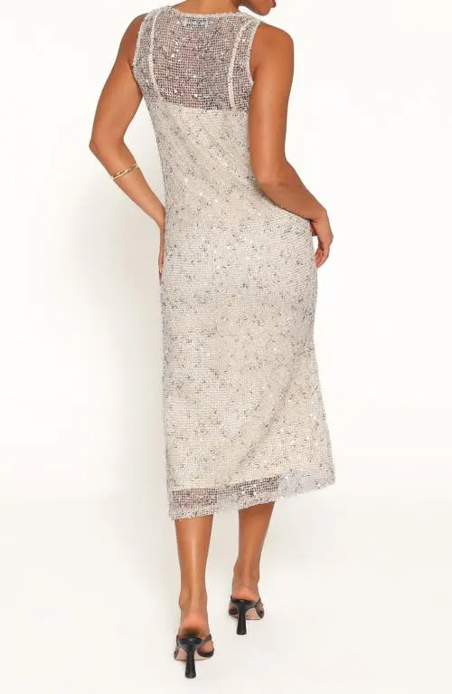 PETAL & PUP Charlie Open Knit Cotton Dress