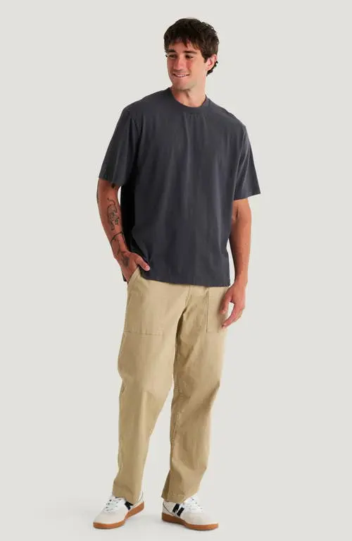 FREE FLY Heavy Cotton Relaxed T-shirt - Anthracite