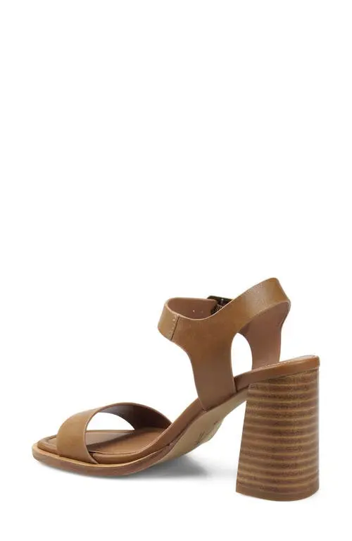 ARTISAN CRAFTED BY ZIGI Barnett Ankle Strap Sandal - Tan Leather