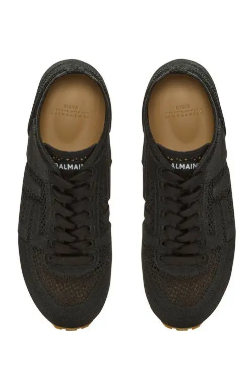 Balmain Racer 45 Macramé Sneakers
