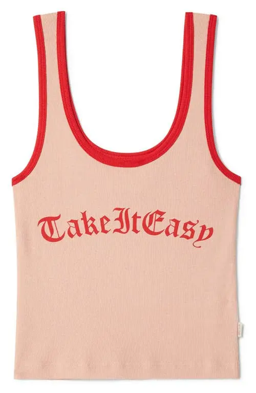 Brixton Take It Easy Ringer Organic Cotton Tank
