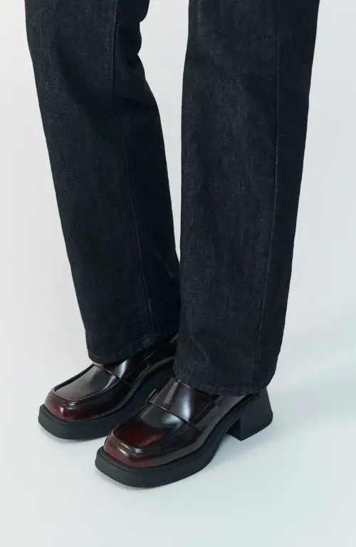 VAGABOND SHOEMAKERS Dorah Block Heel Platform Loafer