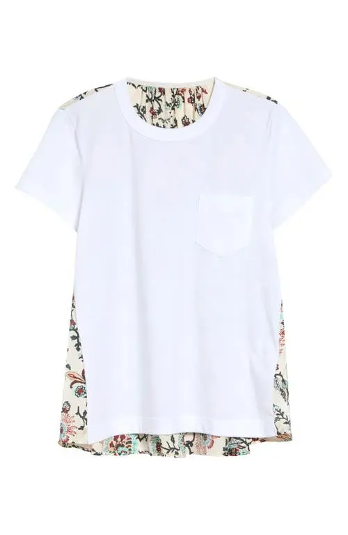 Sacai Mixed Media T-shirt