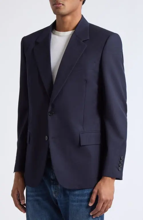 Givenchy Notch Lapel Wool Sport Coat