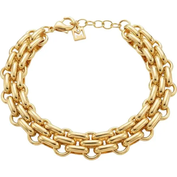 THE M JEWELERS The Lennon Link Bracelet - Gold