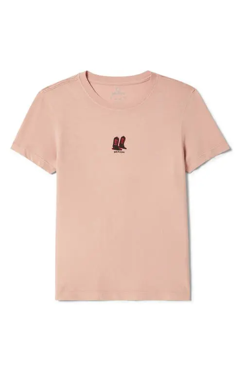 Brixton Two Boots Crewneck Cotton T-shirt