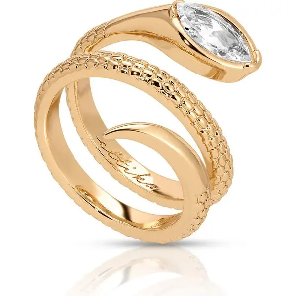 Ettika Marquise Coiled Ring