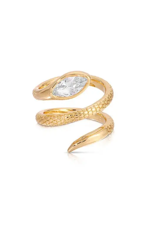 Ettika Marquise Coiled Ring