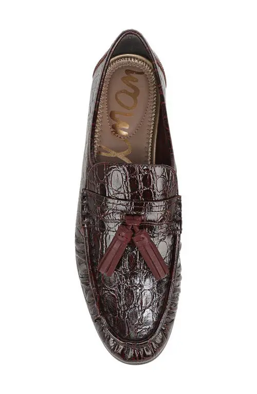 Sam Edelman Lana Tassel Loafer - Merlot