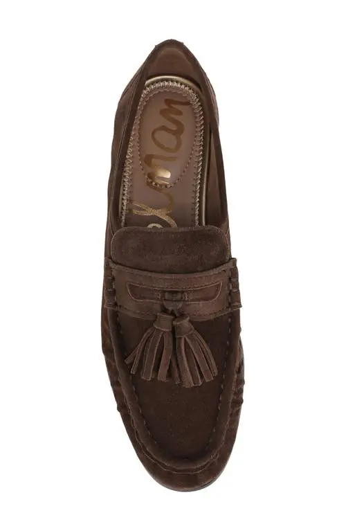 Sam Edelman Lana Tassel Loafer - Mustang Brown