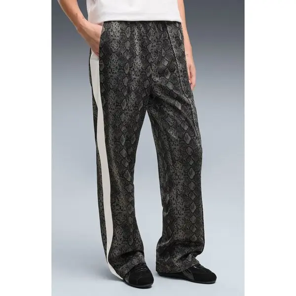 PUMA T7 Snake Print Track Pants