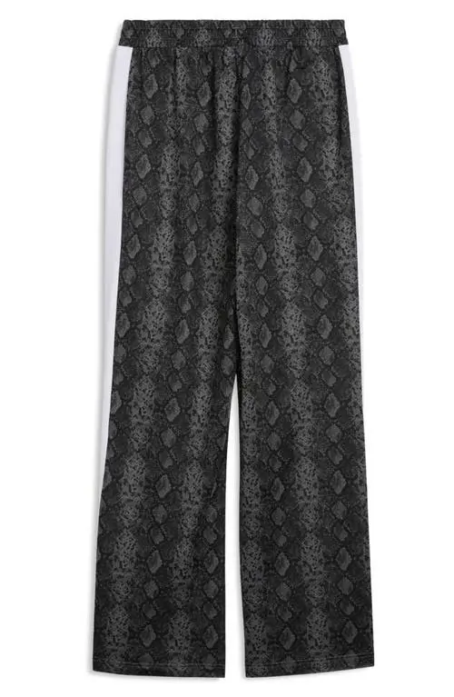 PUMA T7 Snake Print Track Pants