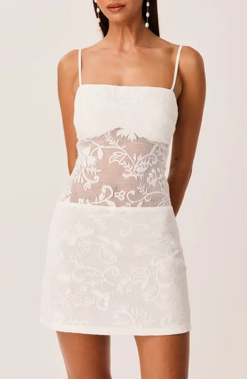 SNDYS. Sofie Lace Mini Dress