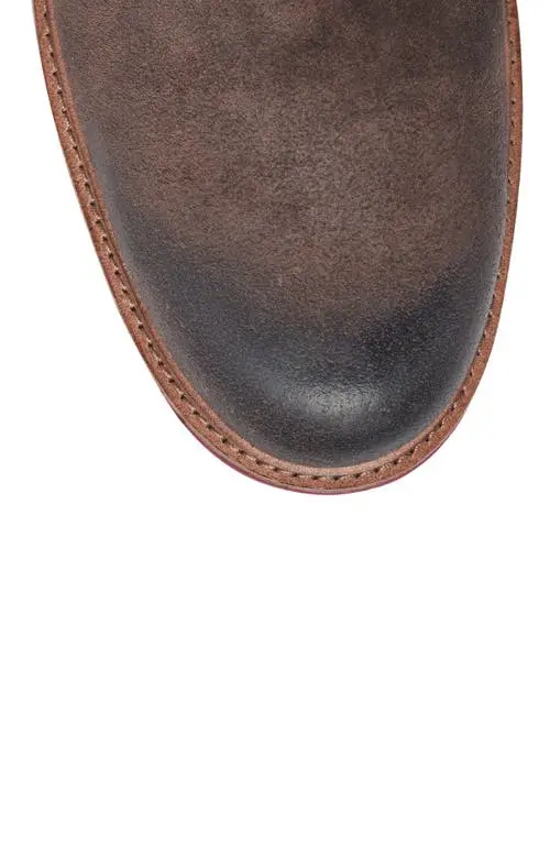 ALIGN Ryder Weatherproof Lugged Plain Toe Boot - Dark Brown
