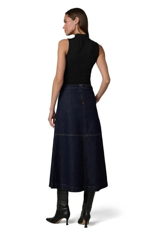 Joe's Jeans Tavi Denim Midi Skirt