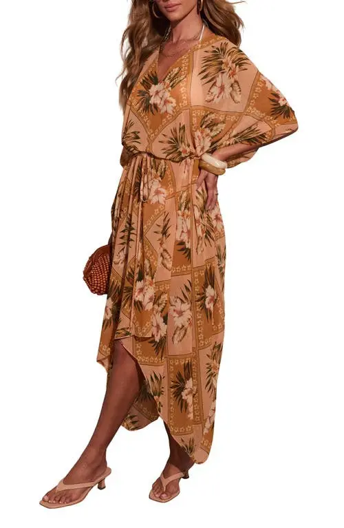 VICI Shoreline Haze High-low Maxi Dress