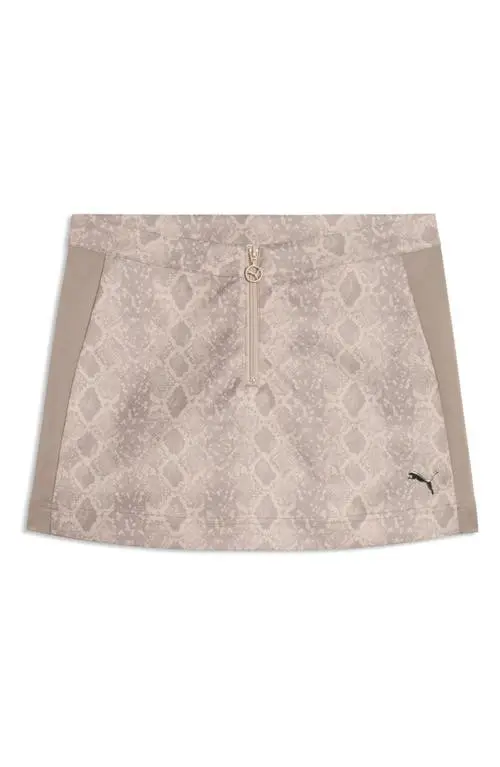 PUMA Aop T7 Snake Print Mid Rise Skirt
