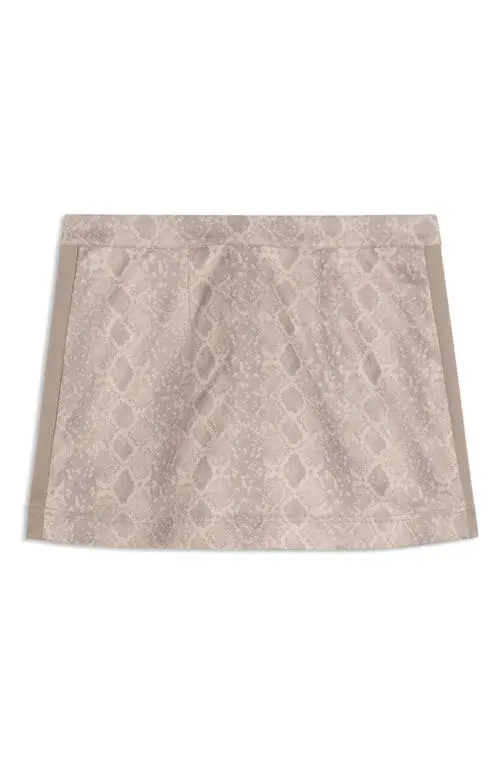 PUMA Aop T7 Snake Print Mid Rise Skirt