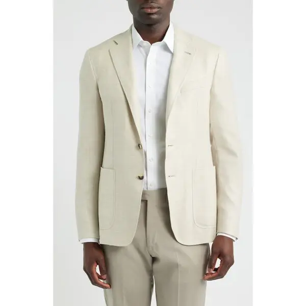 Canali Kei Trim Fit Sport Coat