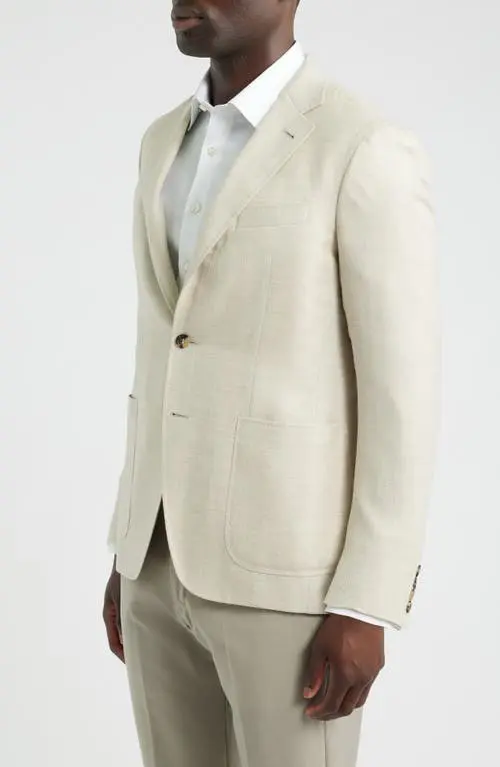 Canali Kei Trim Fit Sport Coat