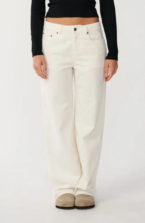 Rip Curl Aggie Relaxed Corduroy Pants - Bone