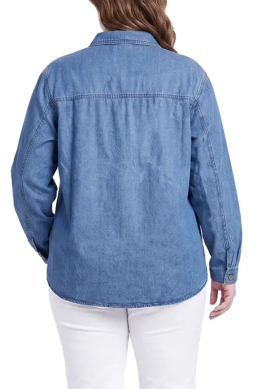 STANDARDS & PRACTICES Denim Button-up Shirt
