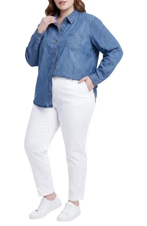 STANDARDS & PRACTICES Denim Button-up Shirt