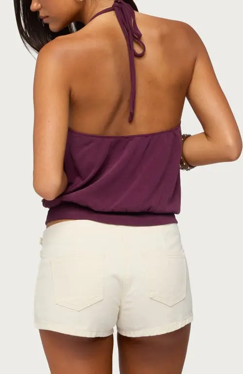 EDIKTED Bondi Halter Top