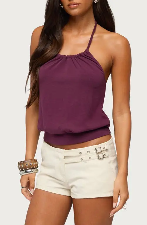 EDIKTED Bondi Halter Top