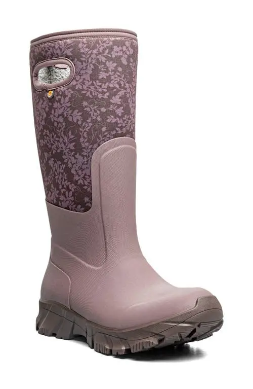 Bogs Whiteout Ii Waterproof Boot - Rose Multi