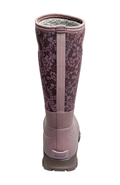 Bogs Whiteout Ii Waterproof Boot - Rose Multi