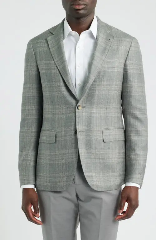 Canali Kei Plaid Wool