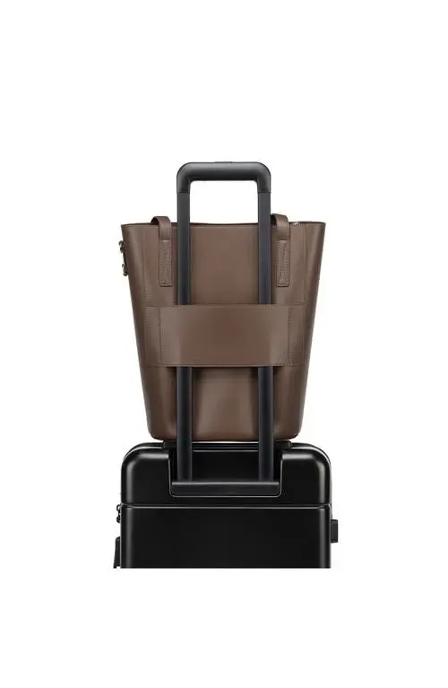 CALPAK Haven 14-inch Laptop Bucket Bag - Espresso