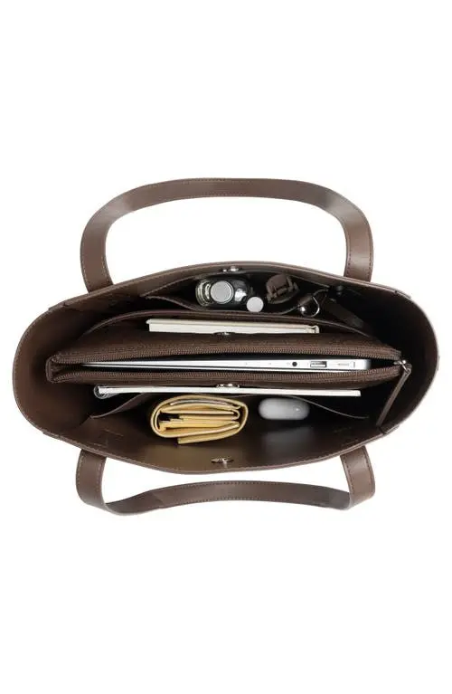 CALPAK Haven 14-inch Laptop Bucket Bag - Espresso