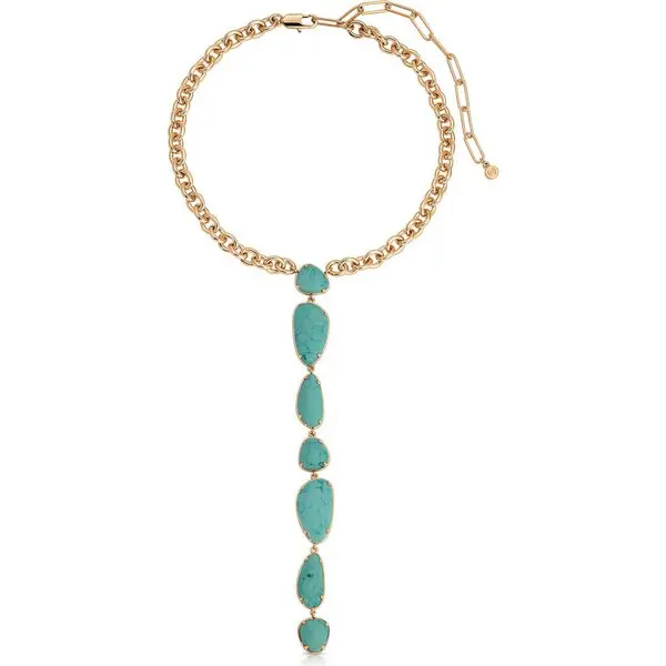 Ettika Majestic Stone Y-necklace