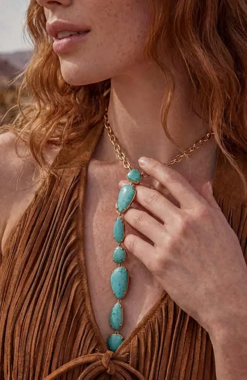 Ettika Majestic Stone Y-necklace